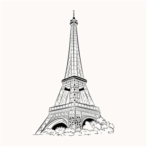 Eiffel Tower Vector Art Icons And Graphics For Free Download