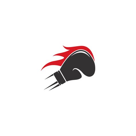Boxing Gloves Logo Vector Icon Illustration 18883765 Vector Art At Vecteezy