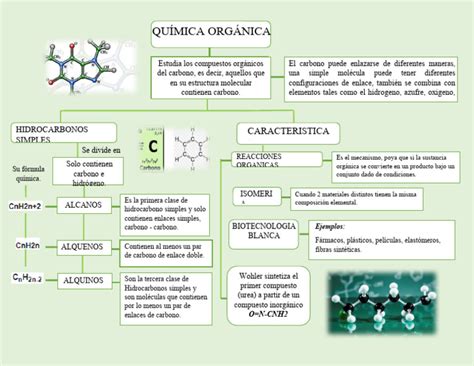 Mapa Conceptual De La Quimica Organica Pdf Compuestos Orgánicos