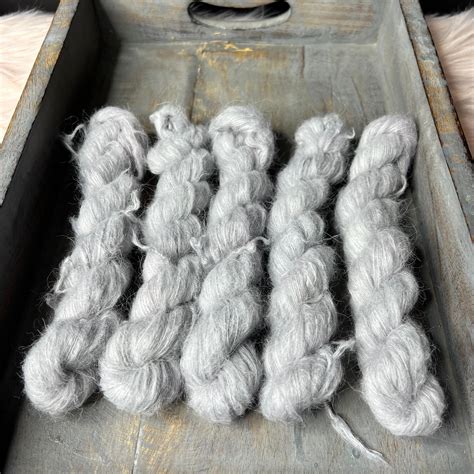 New Valentino Alpaca Silk Lace Mini 20g Everyday Grey Hauteknityarn