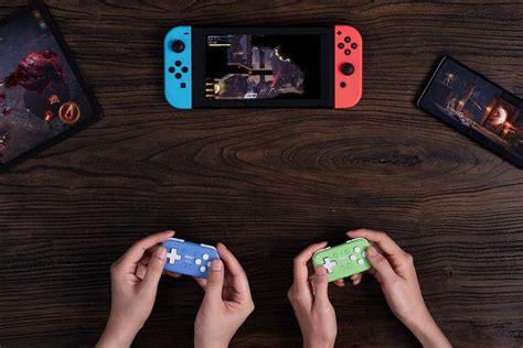 8bitdo micro bluetooth gamepad pocket sized mini controller for switch