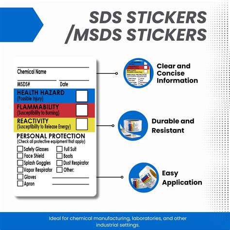 Msds Label Right To Know Blank Writeable Sign Sds Msds Chemical Name