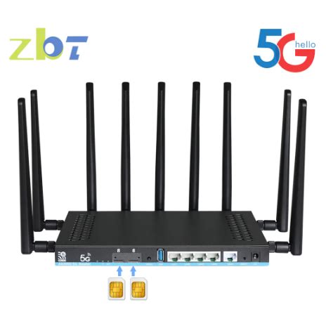 Zbt Sim Card G Router Wifi Mbps Openwrt Gb Lan Usb G Modem T R Antenna Wifi