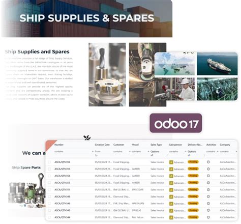 Odoo 17 Implementation For A Leading Maritime Giant