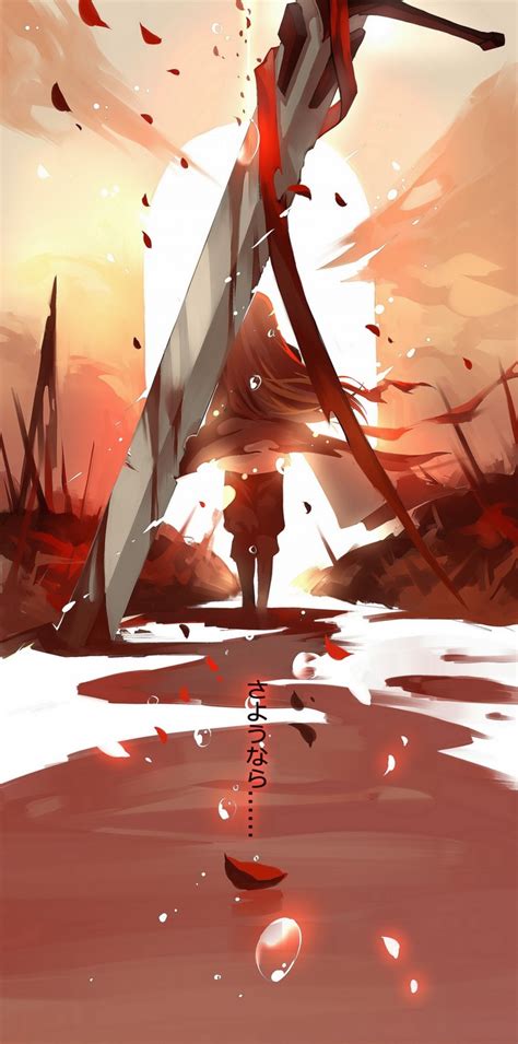 Illustration Anime Anime Girls Knight Red Poster Pixiv Art