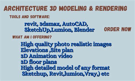 Do D Model Exterior Interior Design Rendering Via Sketchup Cad Revit Lumion By Tayab Nawaz