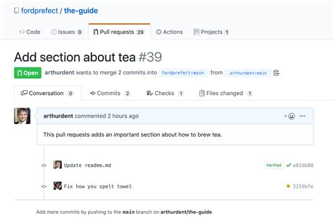 Adding Commits To Someone Elses Pull Request Tighten