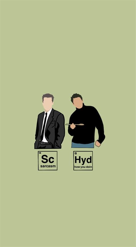 Chandler And Joey Wallpaper Chandler Bing Citazioni Divertenti Friends Serie Tv