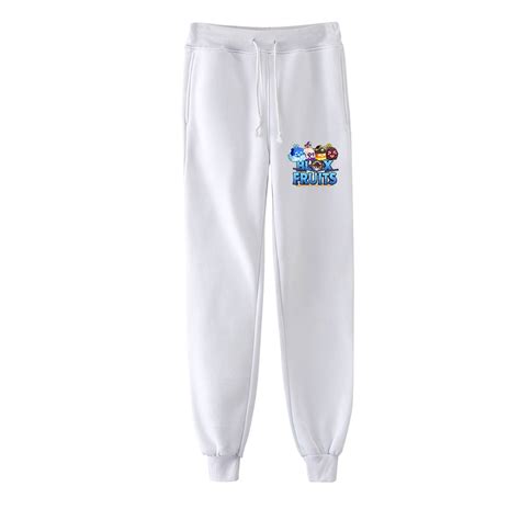 Blox Fruits Merch Sweatpant Trendy Game Cosplay Merch Leisure