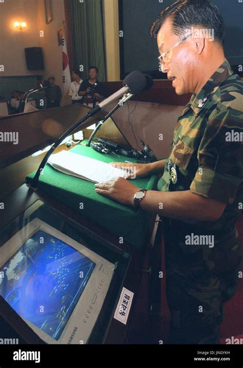 Seoul South Korea Brig Gen Hwang Eui Don Spokesman For The South