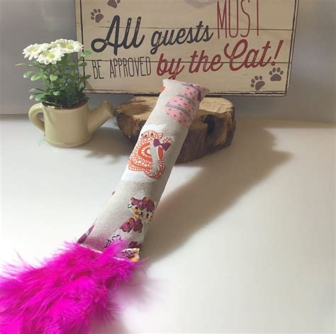 Diva Princess Feather Catnip Kicker Toy Folksy