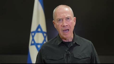 Israel Minister Of Defense Yoav Gallant