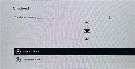 Solved The Diode Shown Is The Diode Shown Is Chegg