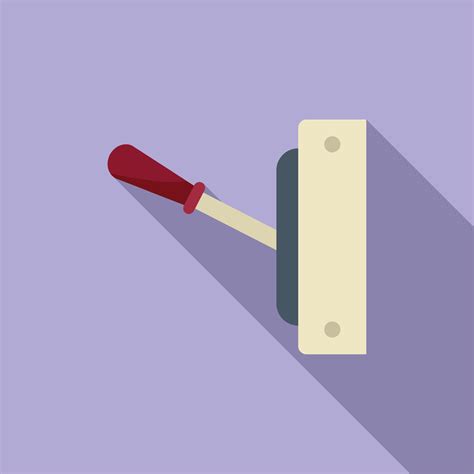 Breaker Off Icon Flat Vector Fuse Box 14988794 Vector Art At Vecteezy