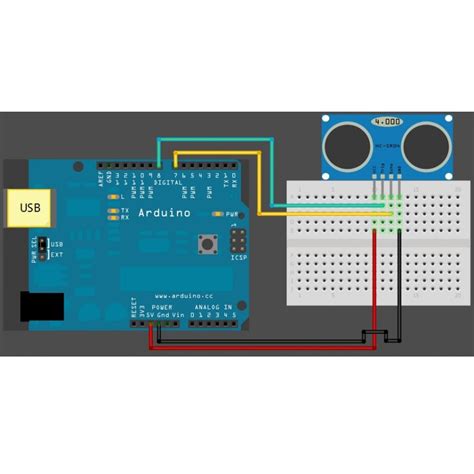อัลตราโซนิค เซนเซอร์ วัดระยะทาง Hc Sr04 Ultrasonic Sensor Module
