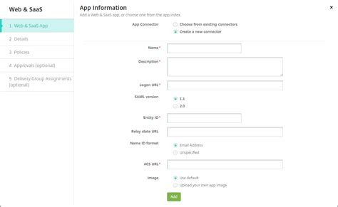 Add Apps Xenmobile Server Current Release