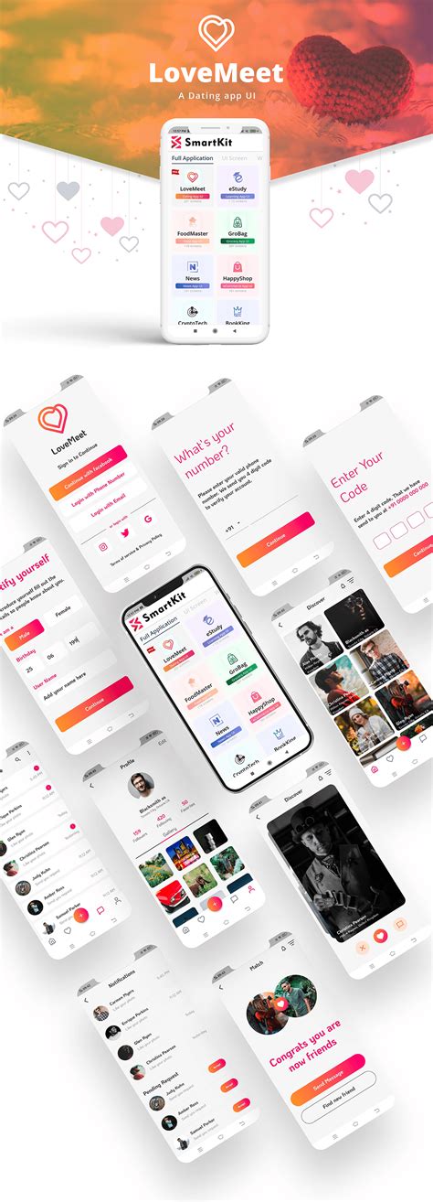 Smartkit Flutter 20 Full Ui Kit Flutter Material Widget Buy Apps