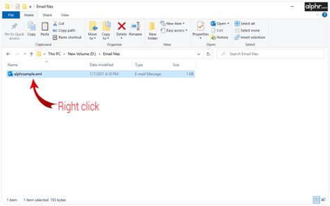 How To Open An Eml File