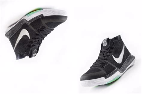 Get Up Close and Personal with the Nike Kyrie 3 in Black/Ice - WearTesters