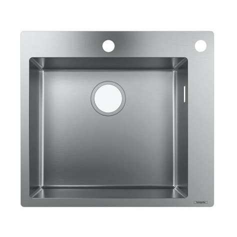 hansgrohe S71 Küchenspüle edelstahl gebürstet - 43305800 | REUTER