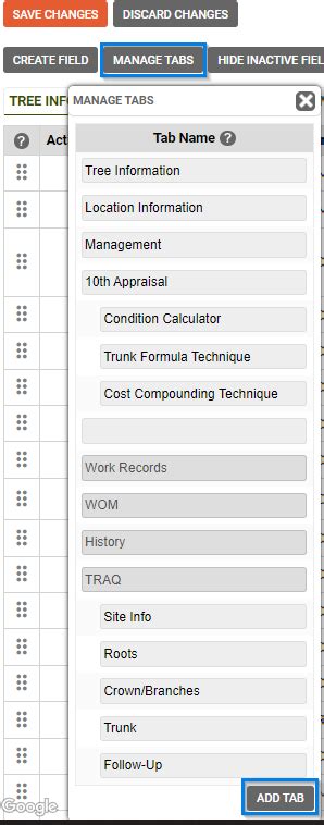 Tutorial Data Field Editor Treeplotter Support