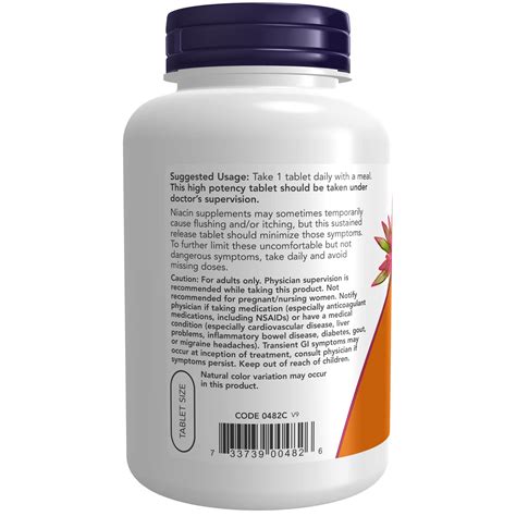 Now Foods Supplements Niacin
