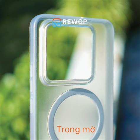 Ốp Lưng Xiaomi Xiaomi Pro Mi Ultra Hỗ trợ sạc từ tính không dây magnetic lưng mờ