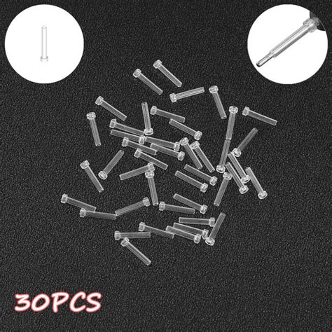 30pcs Earring Sleeves For Sensitive Ears Plastic Earring Anti Allergic