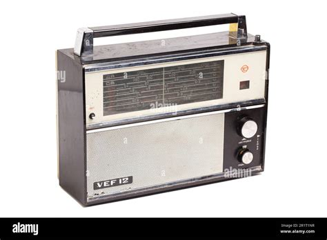 Moscow Russia 14 May 2023 Vef 12 Radio Receiver Ii Class With 10