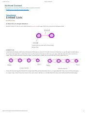 Understanding Linked Lists A Brief Introduction To Graph Course Hero