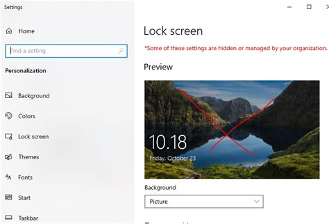 Custom Lockscreen Does Not Apply Completelly Microsoft Qanda