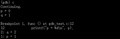 Linux Gdb的详细用法 打印 （二）gdb For循环打印 Csdn博客