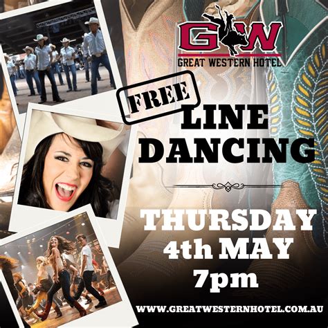 Free Line Dancing Class Great Western Hotel