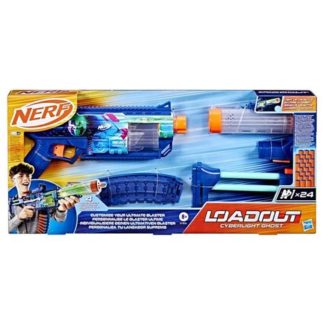 Set De Joaca Hasbro Blaster Nerf Loadout Cyberlight Ghost Cu Lansare