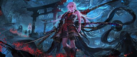3440x1440 Anime Girl Wallpapers Wallpaper Cave