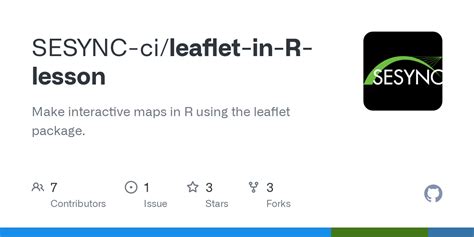 GitHub SESYNC Ci Leaflet In R Lesson Make Interactive Maps In R Using The Leaflet Package