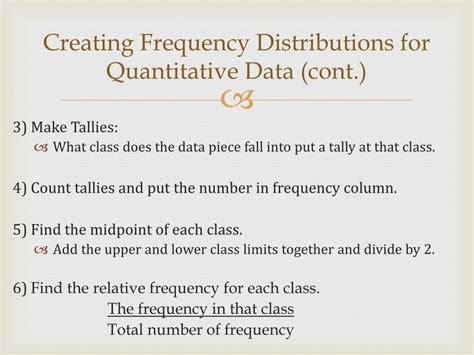 Ppt Chapter 4 Displaying And Summarizing Quantitative Data Powerpoint