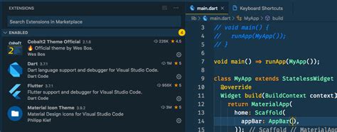 Flutter Vscode Ctrlspace Not Bringing Up Class Options For Dart