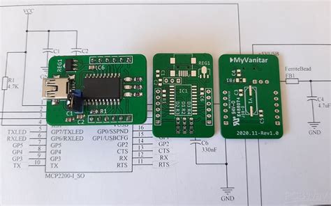 Cheap USB To UART Converter Using Microchip MCP Networking Protocols And Devices