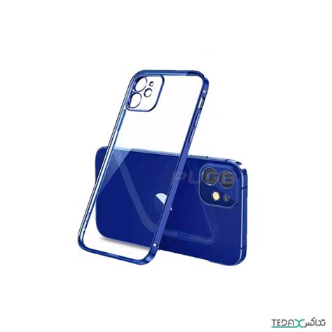 کاور الکتروپلیتنگ محافظ لنز دار پشت شفاف مناسب برای آیفون 12پرومکس