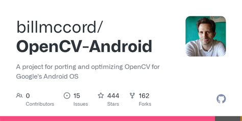 Github Billmccord Opencv Android A Project For Porting And Optimizing Opencv For Google S