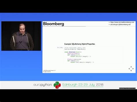 Europython Talk A Taxonomy Of Decorators A E From Europython