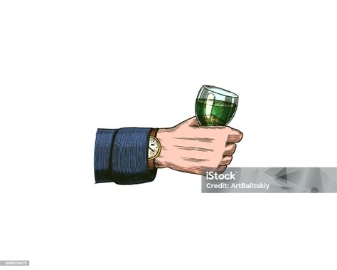 빈티지 압생트 배지 알콜 중독 Labe 포스터 배너를 위한 클래식 프레임입니다 강한 음료가 든 유리 건배 건배 손으로 그린 빈티지 스케치가 새겨져 있습니다 목판화 스타일