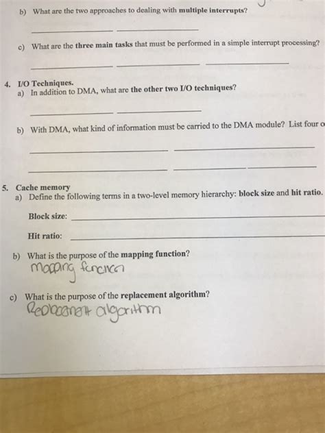 Solved Part True False Questions Each An OS Chegg