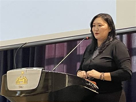 Жендерт суурилсан хүчирхийлэлтэй тэмцэх аяны хүрээнд оюутнуудад… Монгол Улсын Их Сургууль