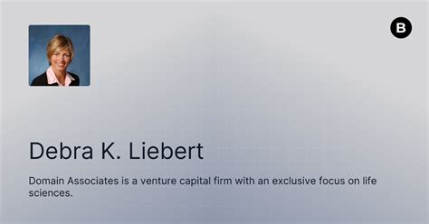 Debra K Liebert Base Templates Investor Profile