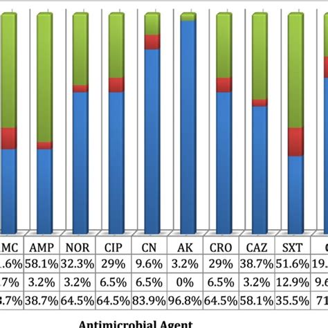 Overall Antimicrobial Susceptibility Patterns Of Isolated Bacterial Download Scientific Diagram