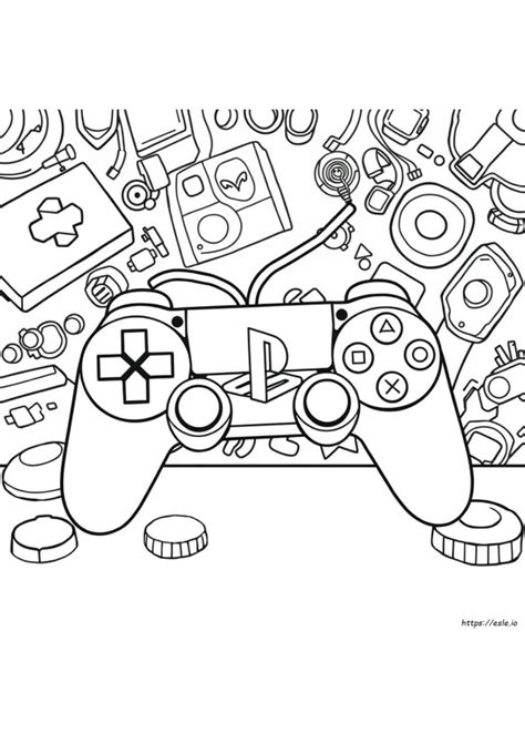 プレイステーション ぬりえ 無料