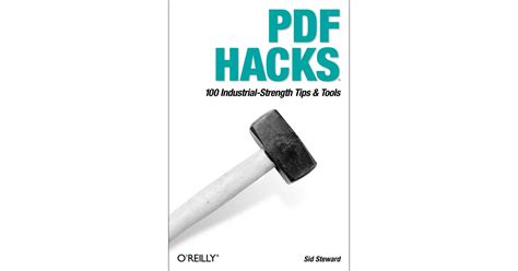 Pdf Hacks [book]