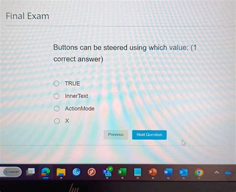 Final Exam Buttons Can Be Steered Using Which StudyX